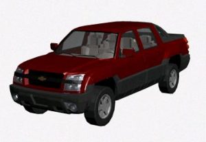 Chevrolet Avalanche 3D MAX Model for 3D Studio Max • Designs CAD
