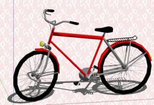 Classical Bicycle 3D SKP Model for SketchUp • Designs CAD