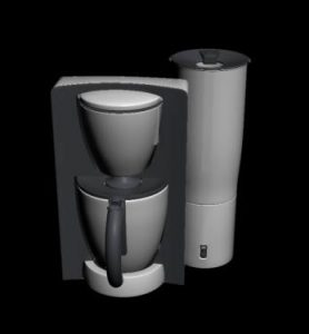 Coffee 3D MAX Model for 3D Studio Max • Designs CAD