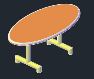 Coffee Table 3D DWG Model for AutoCAD • Designs CAD