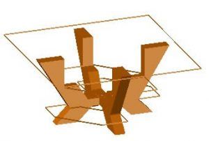 Coffee Table DWG Block for AutoCAD • Designs CAD