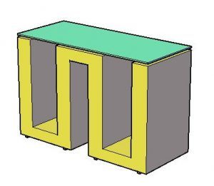 Coffee Table DWG Block for AutoCAD • Designs CAD