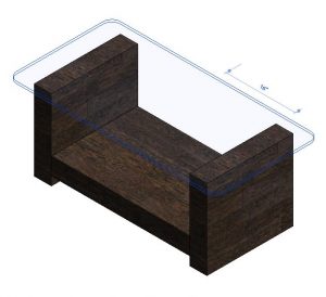 Coffee Table 3D DWG Model for AutoCAD • Designs CAD