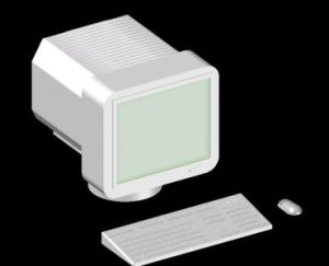 Computer 3D DWG Model for AutoCAD • Designs CAD