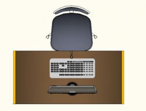 Computer Table DWG Block for AutoCAD • Designs CAD
