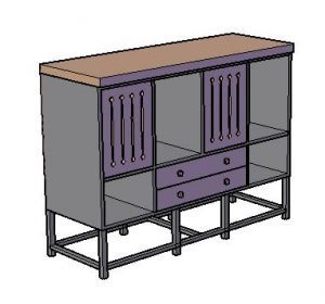 Console DWG Block for AutoCAD • Designs CAD