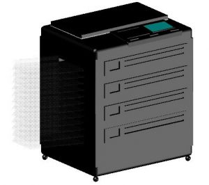 Copier 3D DWG Model for AutoCAD • Designs CAD