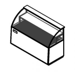 Counter Refrigerator RFA Detail • Designs CAD