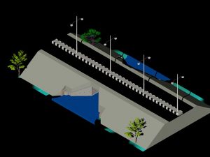 Culvert Under Highway DWG Block for AutoCAD • Designs CAD