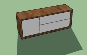 Cupboard 3D SKP Model for SketchUp • Designs CAD