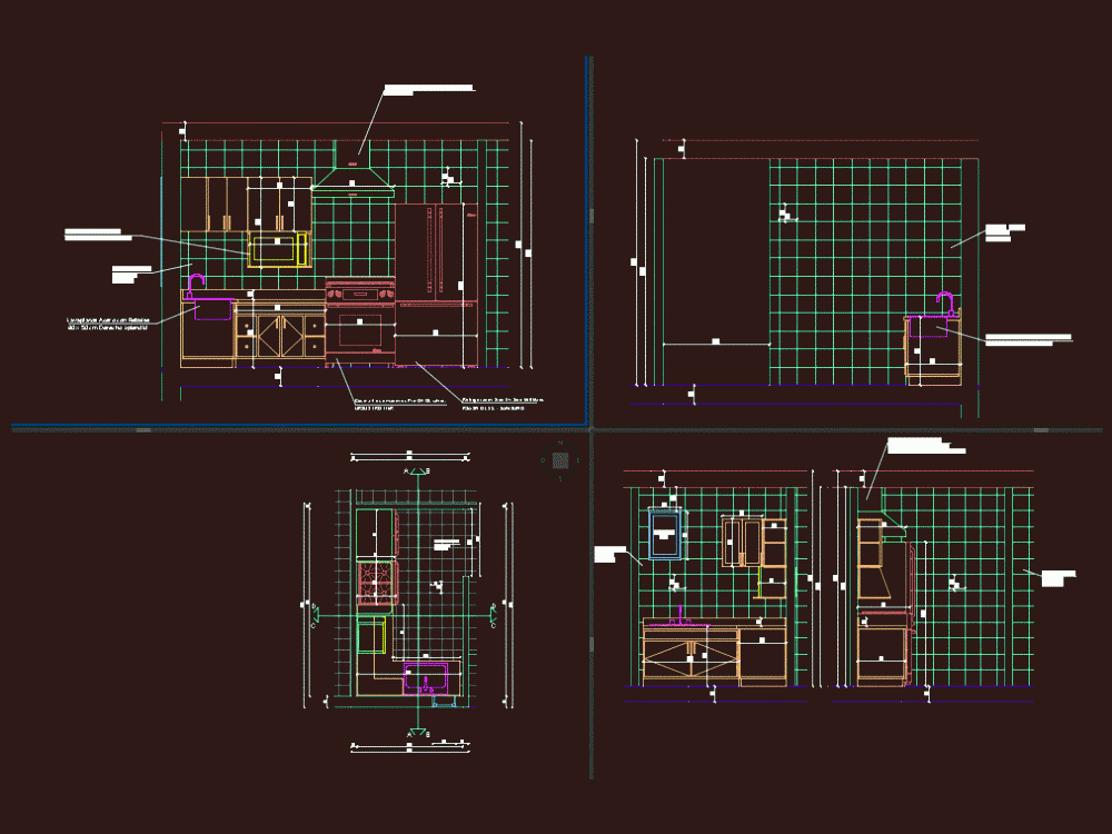 Details Kitchen DWG Full Project for AutoCAD • Designs CAD