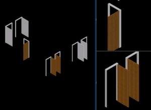 Doors 3D DWG Full Project for AutoCAD • Designs CAD