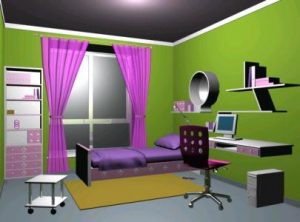 Dormitory For Women - 3D 3DS Model for 3D Studio Max • Designs CAD