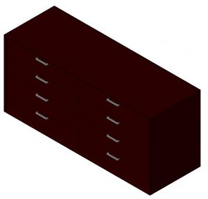 Drawer 3D DWG Model for AutoCAD • Designs CAD