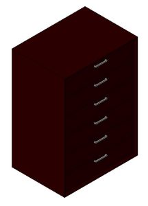 Drawer 3D DWG Model for AutoCAD • Designs CAD