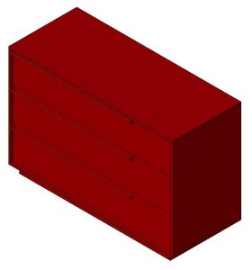 Drawer 3D DWG Model for AutoCAD • Designs CAD