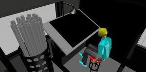 Drawing Study Carrel 3D DWG Model for AutoCAD • Designs CAD