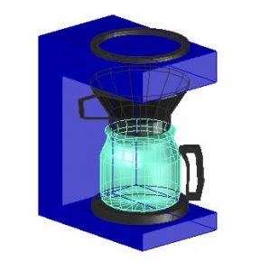 Electric Coffee DWG Model for AutoCAD • Designs CAD