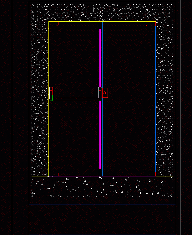 Emergency Exit DWG Block For AutoCAD Designs CAD