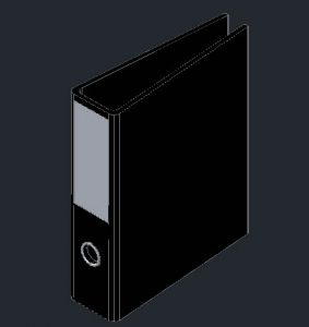 File Folder 3D DWG Model for AutoCAD • Designs CAD