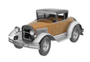 Ford Classic Auto 3D MAX Model for 3D Studio Max • Designs CAD