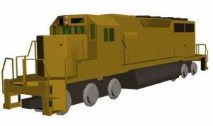Freight Train 3D 3DS Model for 3D Studio Max • Designs CAD