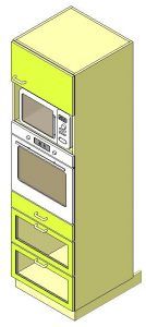 Furniture Kitchen 3D RFA Model • Designs CAD