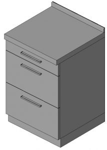 Furniture Kitchen 3D RFA Model • Designs CAD