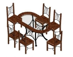 Nightstand 3D RFA Model • Designs CAD