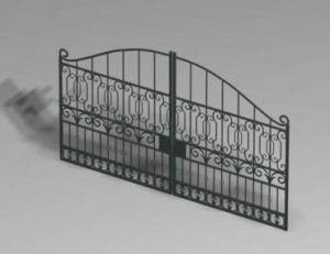 Gate 3D 3DS Model for 3D Studio Max • Designs CAD