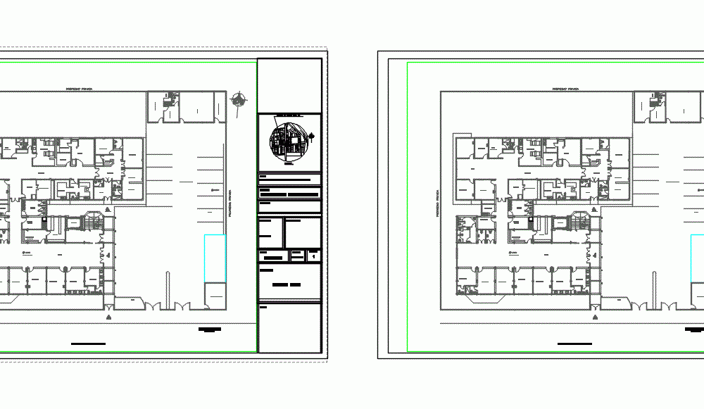 Health Center Facilities Hydraulic DWG Plan for AutoCAD • Designs CAD