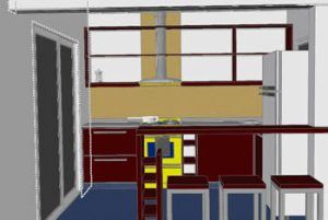 Kitchen 3D DWG Detail for AutoCAD • Designs CAD