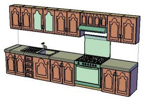 Kitchen 3D DWG Model for AutoCAD • Designs CAD