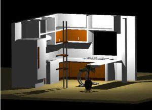 Kitchen 3D DWG Model for AutoCAD • Designs CAD