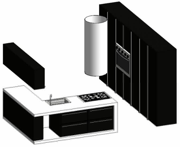 Kitchen 3D RFA Model • Designs CAD