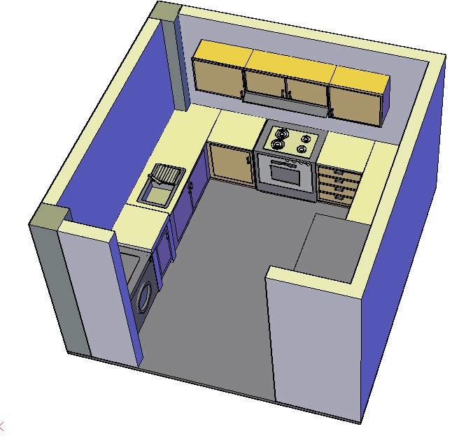 Kitchen Type DWG Block for AutoCAD • Designs CAD