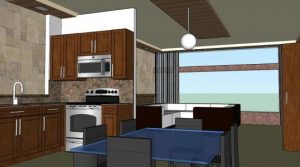 Kitchen Comedor 3D SKP Model for SketchUp • Designs CAD