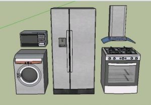 Kitchen Items 3D SKP Model for SketchUp • Designs CAD