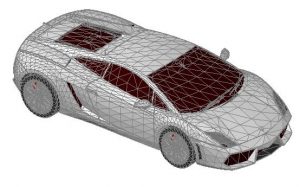 Lamborghini Gallardo - 3d Car 3D DWG Model for AutoCAD • Designs CAD