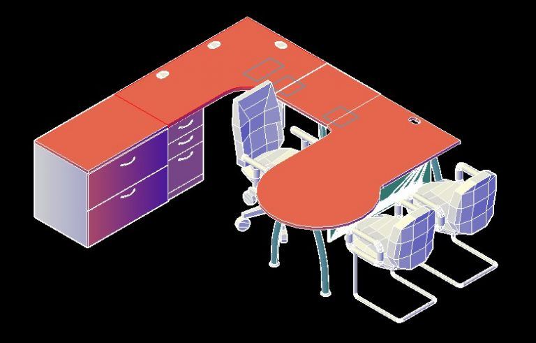 Manager Module 3D DWG Model for AutoCAD • Designs CAD