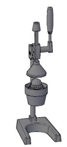 Manual Orange Juicer DWG Block for AutoCAD • Designs CAD