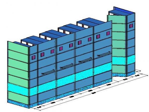 Manual Rolling File For Hanging Folder 3D DWG Model for AutoCAD ...