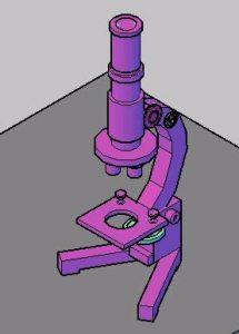 Microscope 3D DWG Model for AutoCAD • Designs CAD