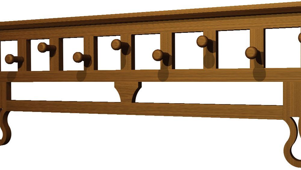 Modern Hanger 3D DWG Model for AutoCAD • Designs CAD