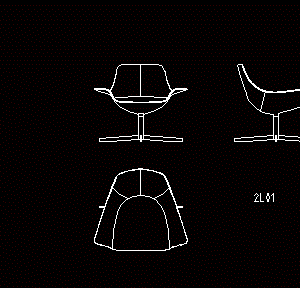 Modern Office Chairs DWG Block for AutoCAD | Designs CAD