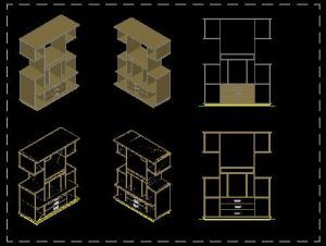 Modular 3D DWG Model for AutoCAD • Designs CAD