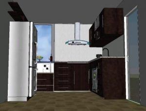 Modular Kitchen 3D SKP Model for SketchUp • Designs CAD