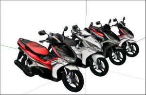 Motociclo 3D SKP Model for SketchUp • Designs CAD