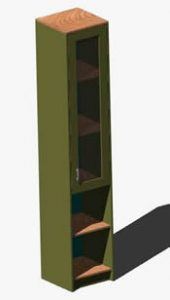 Movable Column 3D DWG Model for AutoCAD • Designs CAD