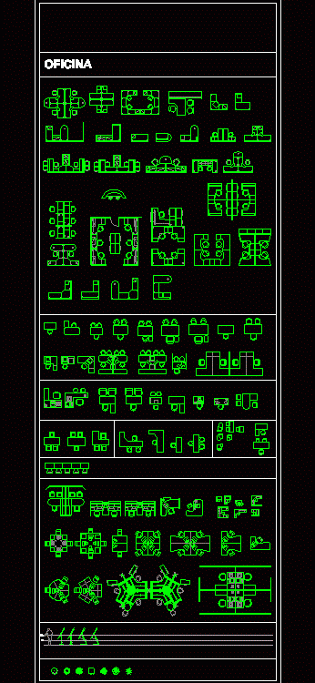 Office Library DWG Block for AutoCAD • Designs CAD